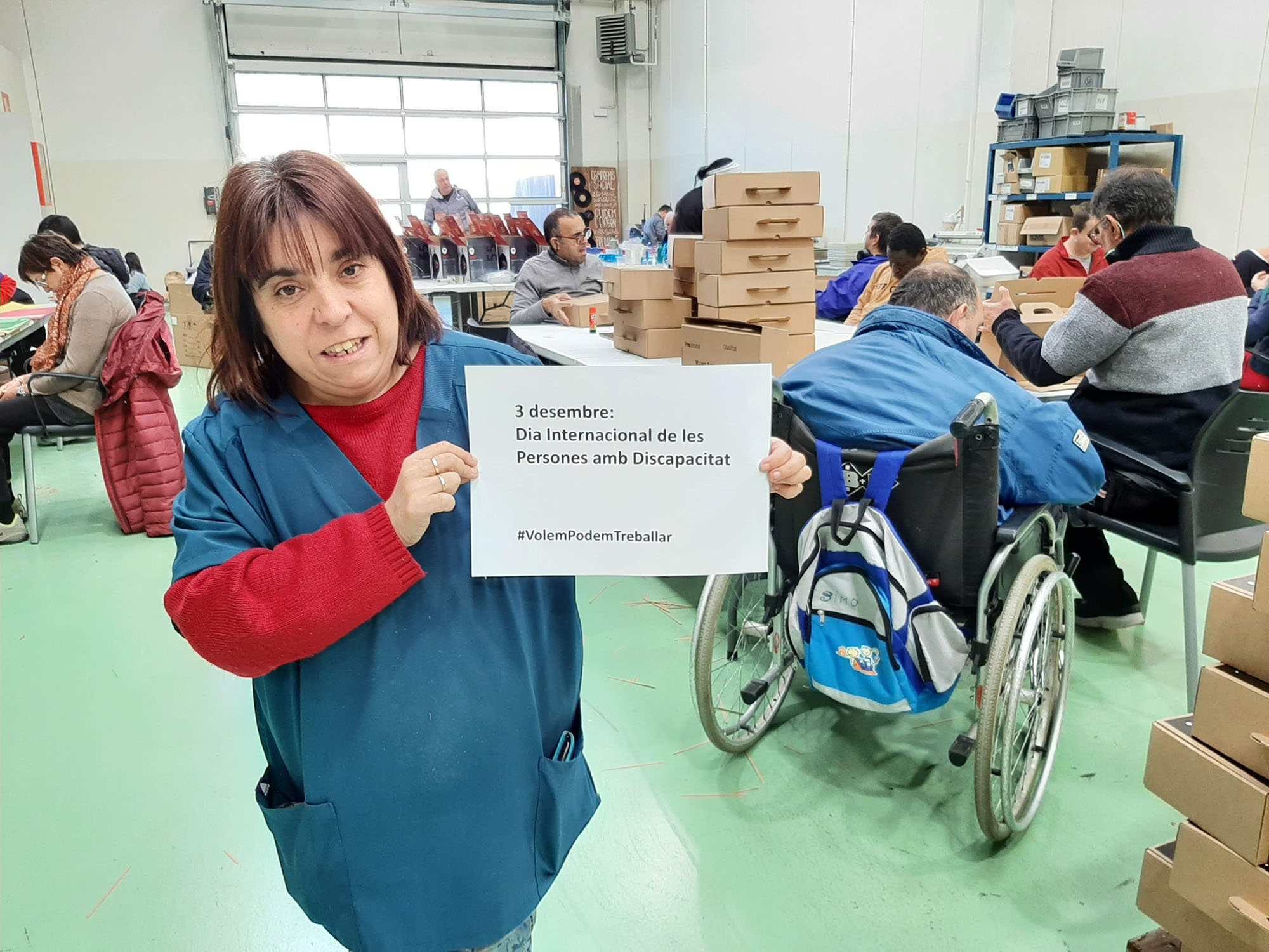 "Volem i Podem Treballar", el lema del Dia de les Persones amb Discapacitat del 2022 - Fundació MAP